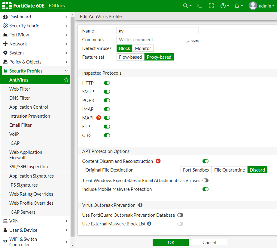 Administration Guide | FortiGate / FortiOS 6.4.1 | Fortinet Documentation Library